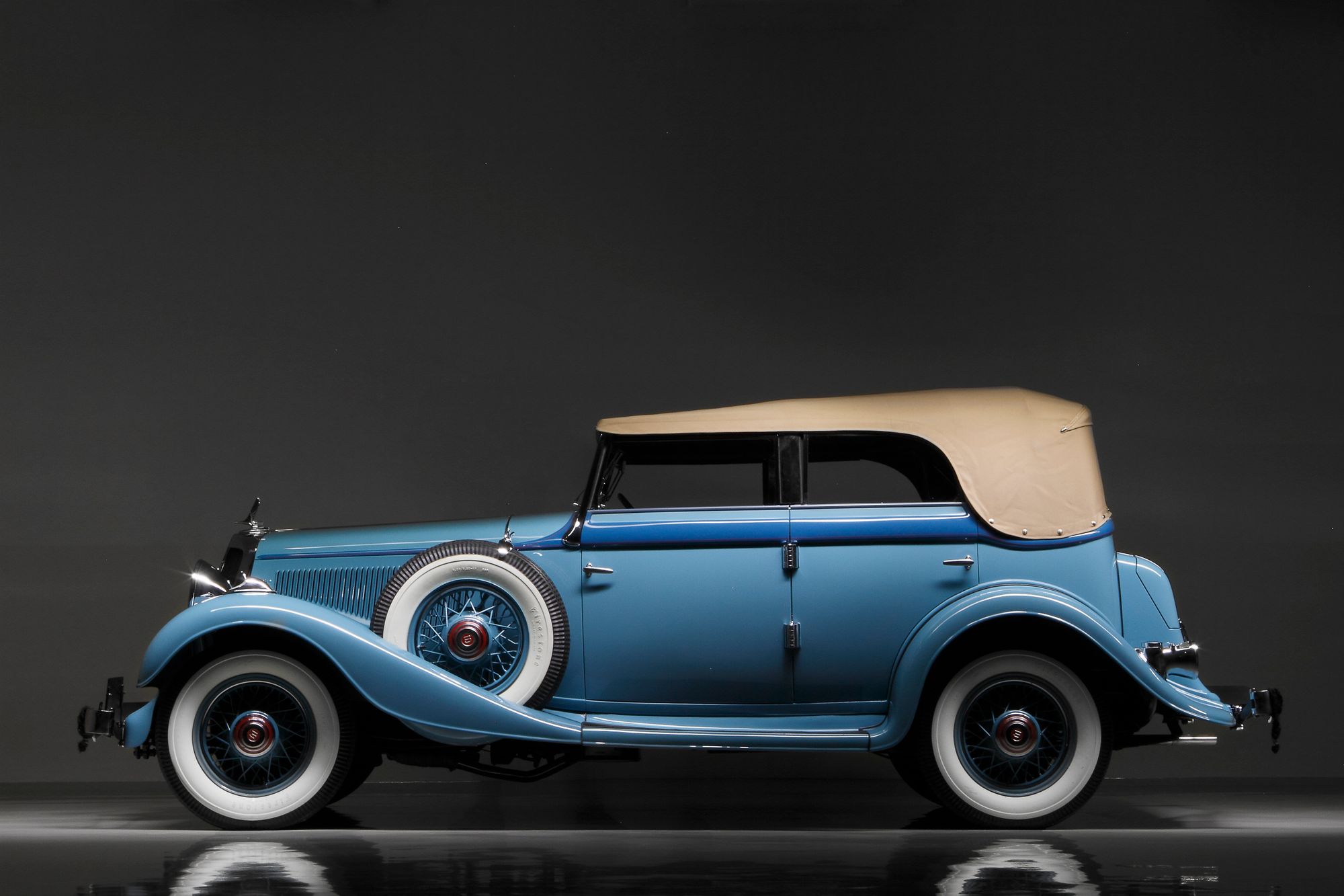 Rare Resurrected 1933 Studebaker Commander Convertible Sedan