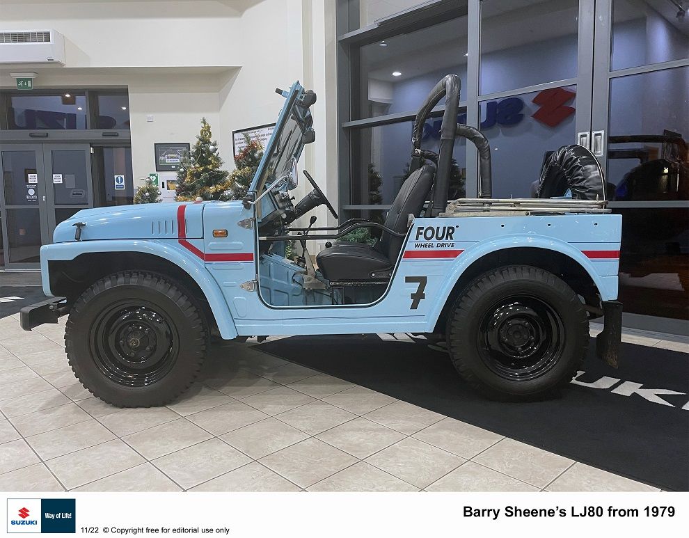 Motorcycling Champion Barry Sheene’s Suzuki LJ80 Returned Home