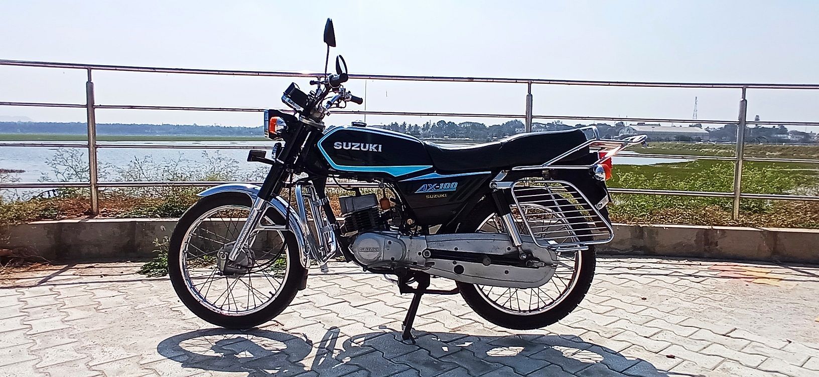 Suzuki AX 100—A Rare Japanese Find!