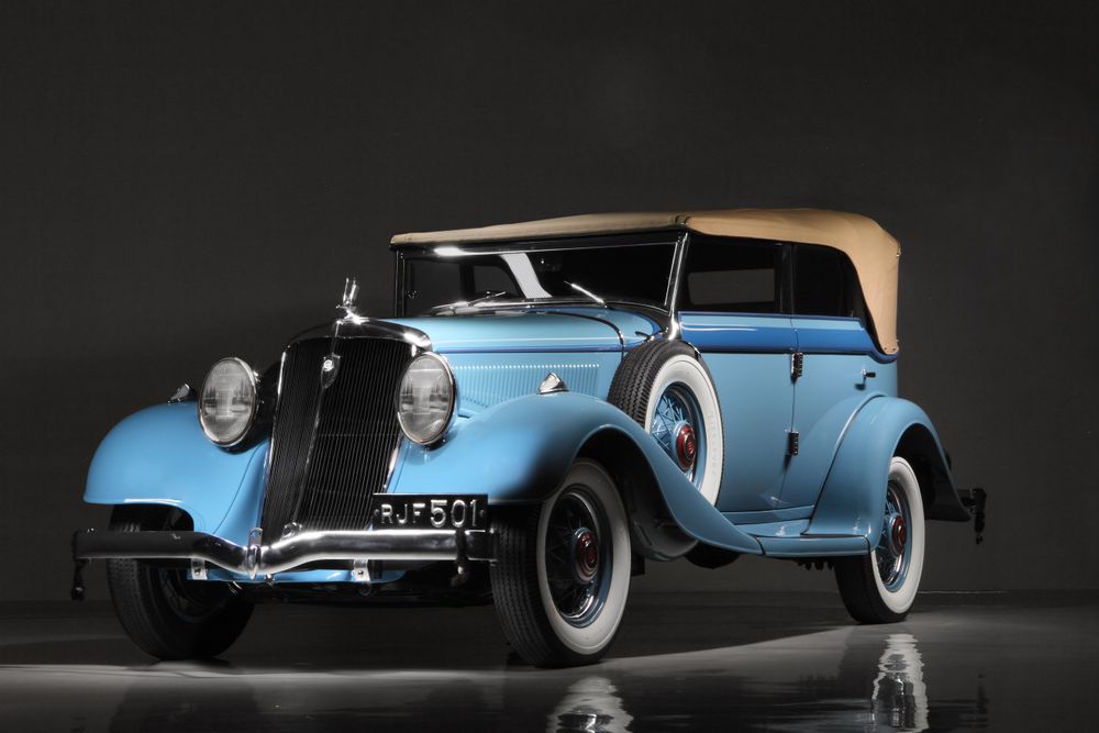 Rare Resurrected 1933 Studebaker Commander Convertible Sedan