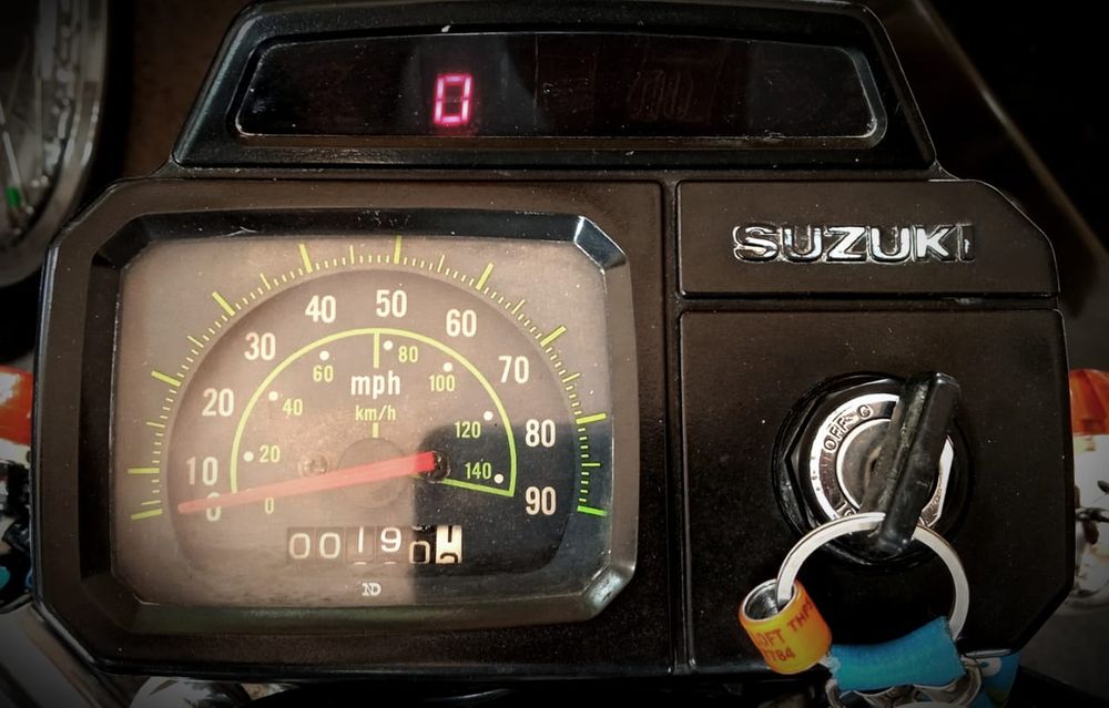 Suzuki AX 100—A Rare Japanese Find!